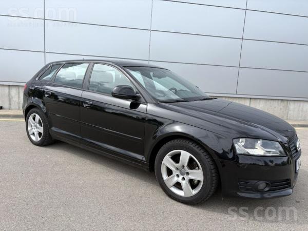 Черный Ауди А3 2010 в Рига, объемом двигателя 2.00 л и пробегом 310 тыс. км за 4650 €, фото 2 на AUTOMOTO.COM.LV