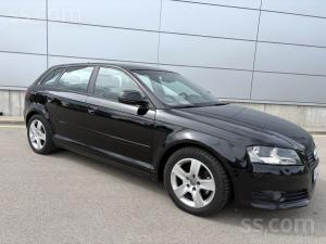 Melns Audi A3 2010 Rīga, ar dzinēja tilpumu 2.00 L un nobraukumu 310 tūkst. km par 4650 €, foto 3 vietnē AUTOMOTO.COM.LV