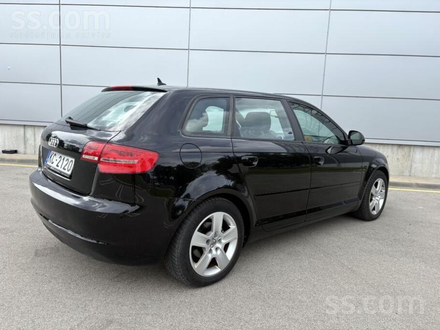 Melns Audi A3 2010 Rīga, ar dzinēja tilpumu 2.00 L un nobraukumu 310 tūkst. km par 4650 €, foto 9 vietnē AUTOMOTO.COM.LV