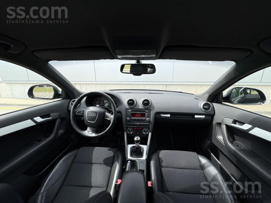 Melns Audi A3 2010 Rīga, ar dzinēja tilpumu 2.00 L un nobraukumu 310 tūkst. km par 4650 €, foto 10 vietnē AUTOMOTO.COM.LV