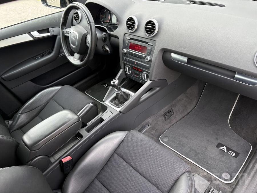 Melns Audi A3 2010 Rīga, ar dzinēja tilpumu 2.00 L un nobraukumu 310 tūkst. km par 4650 €, foto 13 vietnē AUTOMOTO.COM.LV