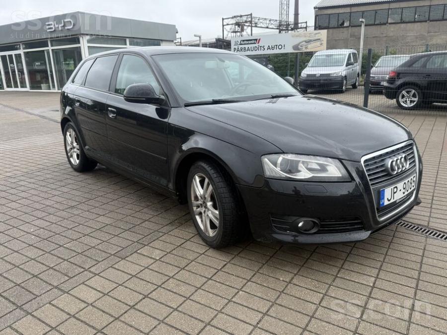 Melns Audi A3 2010 Liepāja, ar dzinēja tilpumu 1.60 L un nobraukumu 340 tūkst. km par 3800 €, foto 3 vietnē AUTOMOTO.COM.LV