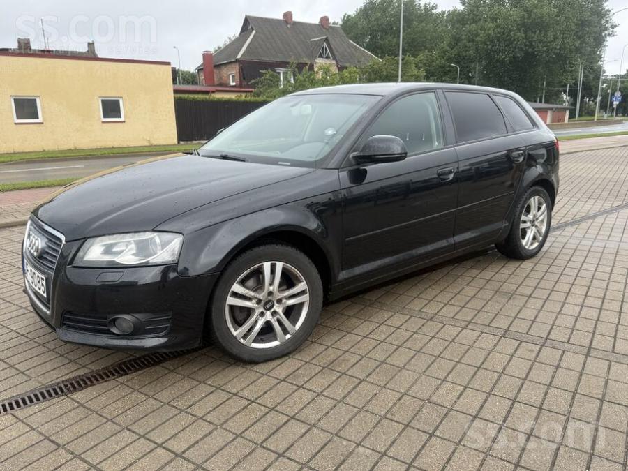 Melns Audi A3 2010 Liepāja, ar dzinēja tilpumu 1.60 L un nobraukumu 340 tūkst. km par 3800 €, foto 8 vietnē AUTOMOTO.COM.LV