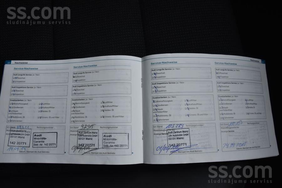Черный Ауди А3 2010 в Рига, объемом двигателя 1.80 л и пробегом 218 тыс. км за 5990 €, фото 30 на AUTOMOTO.COM.LV