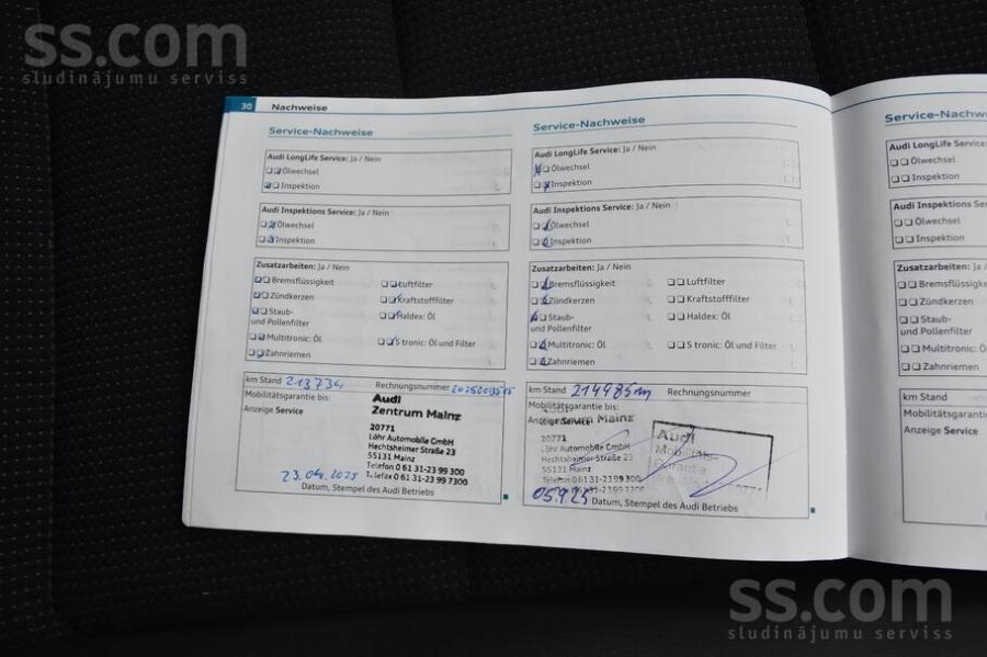 Черный Ауди А3 2010 в Рига, объемом двигателя 1.80 л и пробегом 218 тыс. км за 5990 €, фото 34 на AUTOMOTO.COM.LV