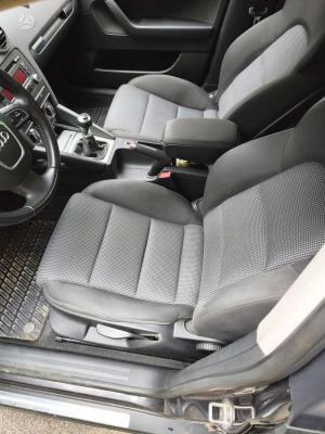 Black Audi A3 2010 in Taurage, with an engine capacity of 2.00 L and mileage of 257 thousand km for 4500 €, photo 11 on AUTOMOTO.COM.LV