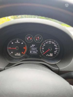 Black Audi A3 2010 in Taurage, with an engine capacity of 2.00 L and mileage of 257 thousand km for 4500 €, photo 12 on AUTOMOTO.COM.LV