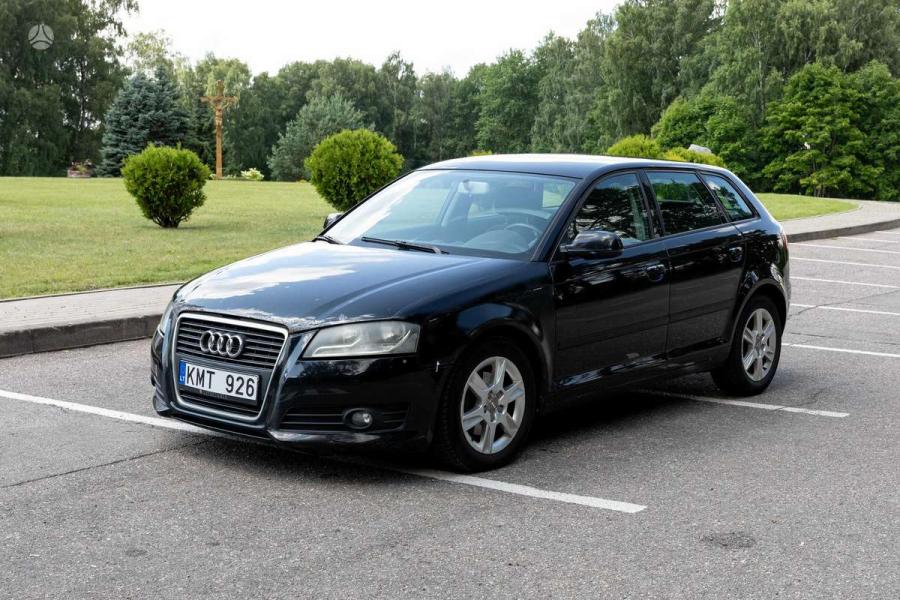 Melns Audi A3 2010 Vievis, ar dzinēja tilpumu 1.80 L un nobraukumu 219 tūkst. km par 1500 €, foto 1 vietnē AUTOMOTO.COM.LV