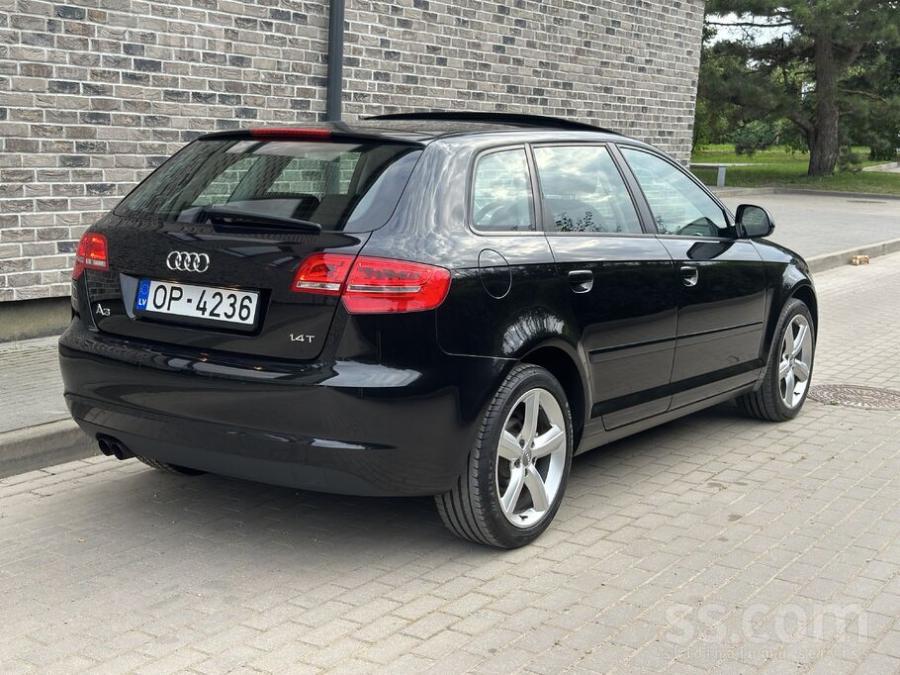 Черный Ауди А3 2010 в Тукумс, объемом двигателя 1.40 л и пробегом 159 тыс. км за 4990 €, фото 12 на AUTOMOTO.COM.LV