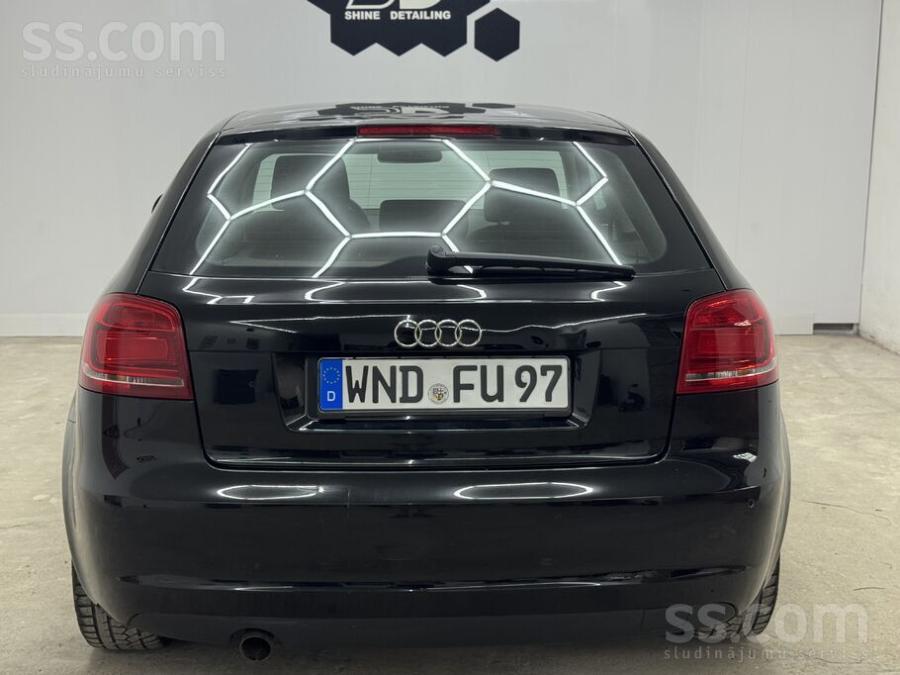Black Audi A3 2010 in Rezekne, with an engine capacity of 1.60 L and mileage of 275 thousand km for 4000 €, photo 6 on AUTOMOTO.COM.LV