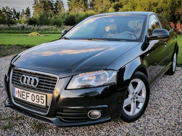 Black Audi A3 2010 in Trakai, with an engine capacity of 2.00 L and mileage of 264 thousand km for 4390 €, photo 1 on AUTOMOTO.COM.LV