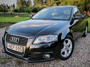 Black Audi A3 2010 in Trakai, with an engine capacity of 2.00 L and mileage of 264 thousand km for 4390 €, photo  on AUTOMOTO.COM.LV