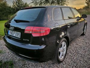 Black Audi A3 2010 in Trakai, with an engine capacity of 2.00 L and mileage of 264 thousand km for 4390 €, photo 8 on AUTOMOTO.COM.LV