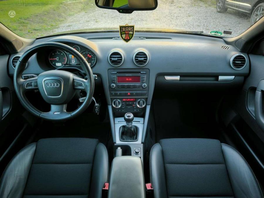 Black Audi A3 2010 in Trakai, with an engine capacity of 2.00 L and mileage of 264 thousand km for 4390 €, photo 11 on AUTOMOTO.COM.LV