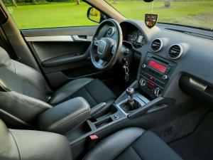 Black Audi A3 2010 in Trakai, with an engine capacity of 2.00 L and mileage of 264 thousand km for 4390 €, photo 13 on AUTOMOTO.COM.LV