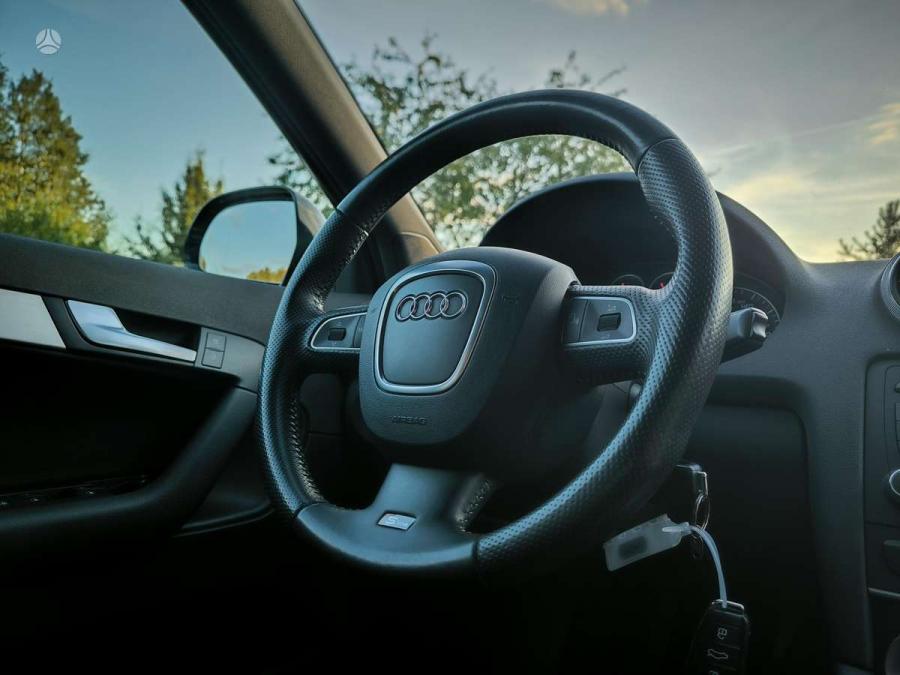 Black Audi A3 2010 in Trakai, with an engine capacity of 2.00 L and mileage of 264 thousand km for 4390 €, photo 14 on AUTOMOTO.COM.LV