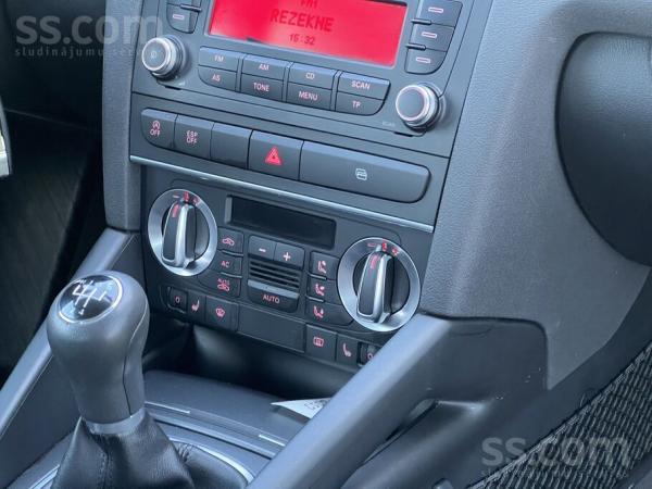 Black Audi A3 2010 in Rezekne, with an engine capacity of 1.60 L and mileage of 275 thousand km for 4590 €, photo 10 on AUTOMOTO.COM.LV