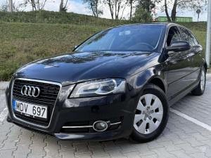 Black Audi A3 2010 in Vilnius, with an engine capacity of 1.60 L and mileage of 321 thousand km for 3500 €, photo 4 on AUTOMOTO.COM.LV