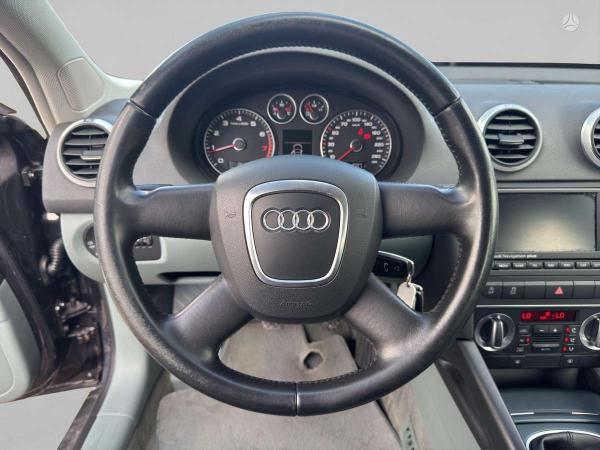Melns Audi A3 2010 Kauņa, ar dzinēja tilpumu 1.40 L un nobraukumu 262 tūkst. km par 4990 €, foto 11 vietnē AUTOMOTO.COM.LV