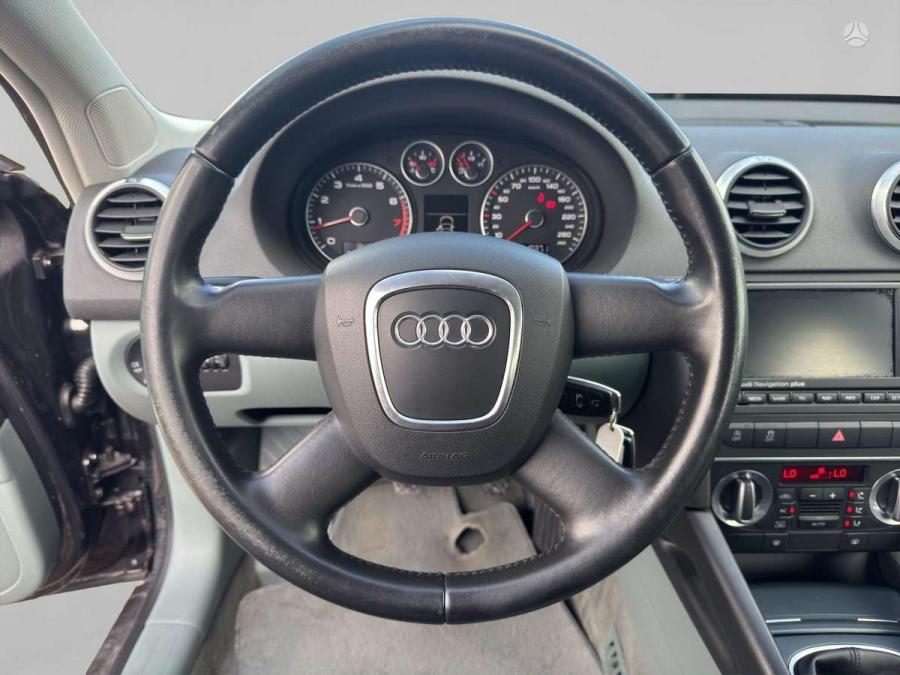 Melns Audi A3 2010 Kauņa, ar dzinēja tilpumu 1.40 L un nobraukumu 262 tūkst. km par 4990 €, foto 11 vietnē AUTOMOTO.COM.LV