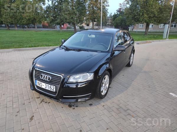 Черный Ауди А3 2010 в Елгава, объемом двигателя 1.60 л и пробегом 340 тыс. км за 3800 €, фото 4 на AUTOMOTO.COM.LV