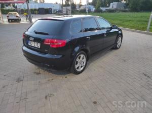 Black Audi A3 2010 in Jelgava, with an engine capacity of 1.60 L and mileage of 340 thousand km for 3800 €, photo 5 on AUTOMOTO.COM.LV
