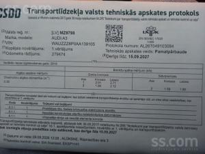 Black Audi A3 2010 in Aluksne, with an engine capacity of 1.60 L and mileage of 281 thousand km for 3500 €, photo 8 on AUTOMOTO.COM.LV