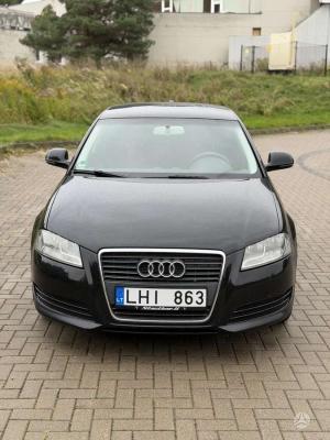 Black Audi A3 2010 in Vilnius, with an engine capacity of 1.90 L and mileage of 279 thousand km for 3900 €, photo 4 on AUTOMOTO.COM.LV
