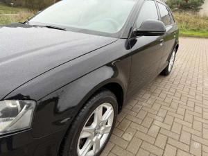Black Audi A3 2010 in Vilnius, with an engine capacity of 1.90 L and mileage of 279 thousand km for 3900 €, photo 15 on AUTOMOTO.COM.LV