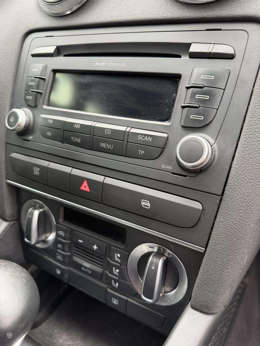 Black Audi A3 2010 in Vilnius, with an engine capacity of 0.00 L and mileage of 167 thousand km for 5000 €, photo 16 on AUTOMOTO.COM.LV