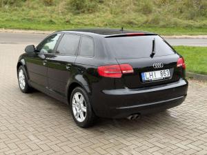 Black Audi A3 2010 in Vilnius, with an engine capacity of 1.90 L and mileage of 290 thousand km for 3800 €, photo 8 on AUTOMOTO.COM.LV