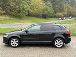 Black Audi A3 2010 in Vilnius, with an engine capacity of 1.90 L and mileage of 290 thousand km for 3800 €, photo 9 on AUTOMOTO.COM.LV