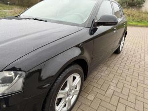 Black Audi A3 2010 in Vilnius, with an engine capacity of 1.90 L and mileage of 290 thousand km for 3800 €, photo 15 on AUTOMOTO.COM.LV