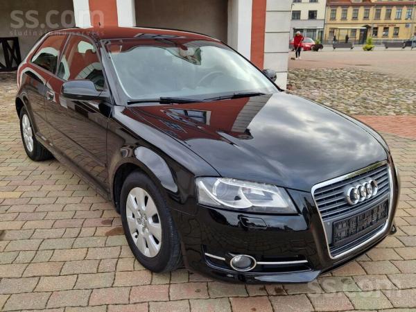 Black Audi A3 2011 in Bauska, with an engine capacity of 1.60 L and mileage of 307 thousand km for 4250 €, photo 10 on AUTOMOTO.COM.LV