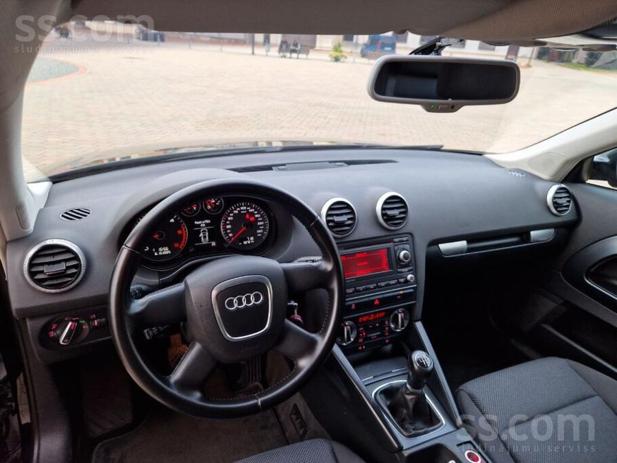 Melns Audi A3 2011 Bauska, ar dzinēja tilpumu 1.60 L un nobraukumu 307 tūkst. km par 4250 €, foto 11 vietnē AUTOMOTO.COM.LV