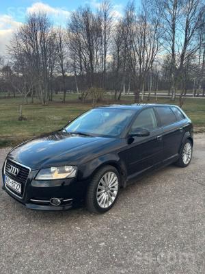 Black Audi A3 2011 in Liepaja, with an engine capacity of 1.60 L and mileage of 428 thousand km for 3560 €, photo  on AUTOMOTO.COM.LV