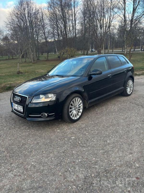 Black Audi A3 2011 in Liepaja, with an engine capacity of 1.60 L and mileage of 428 thousand km for 3560 €, photo 3 on AUTOMOTO.COM.LV
