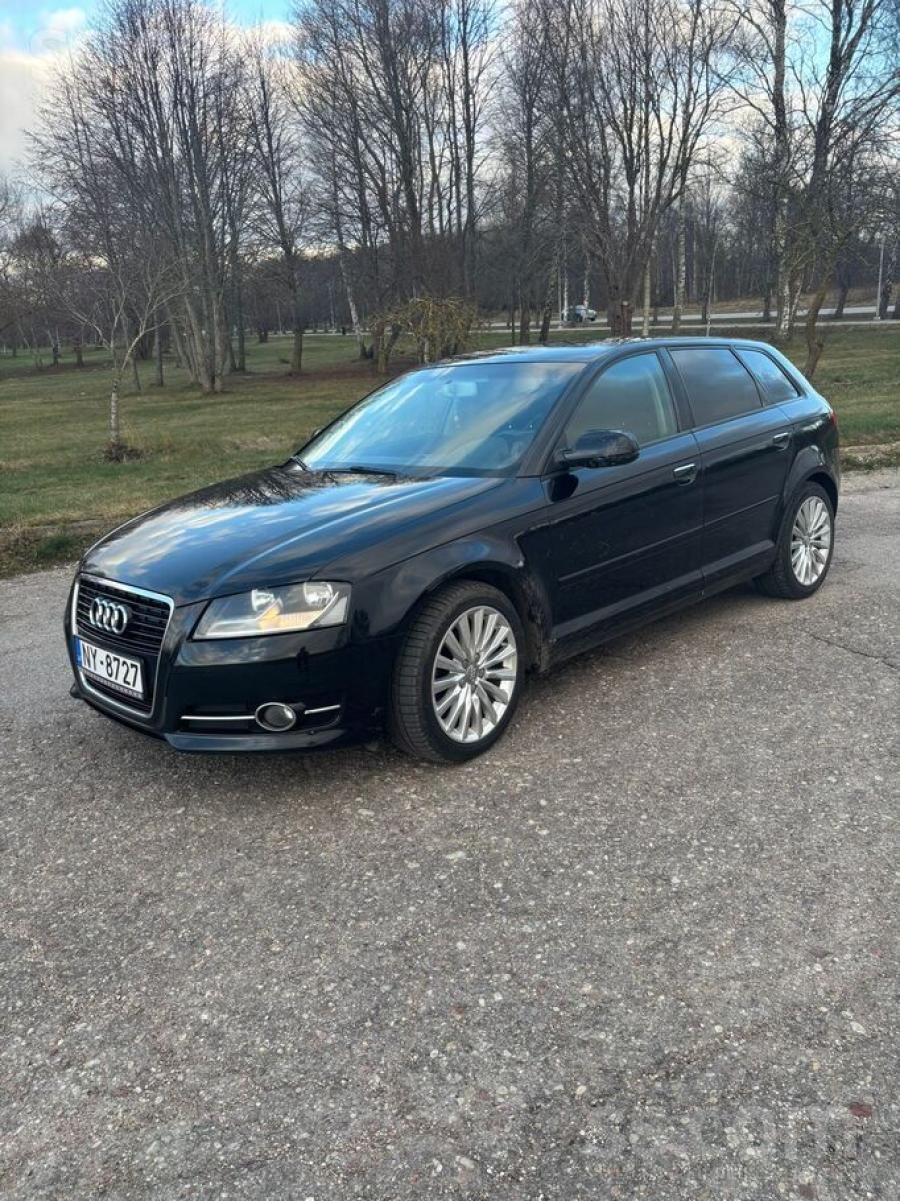 Melns Audi A3 2011 Liepāja, ar dzinēja tilpumu 1.60 L un nobraukumu 428 tūkst. km par 3560 €, foto 3 vietnē AUTOMOTO.COM.LV