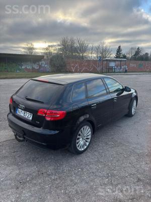 Melns Audi A3 2011 Liepāja, ar dzinēja tilpumu 1.60 L un nobraukumu 428 tūkst. km par 3560 €, foto 5 vietnē AUTOMOTO.COM.LV