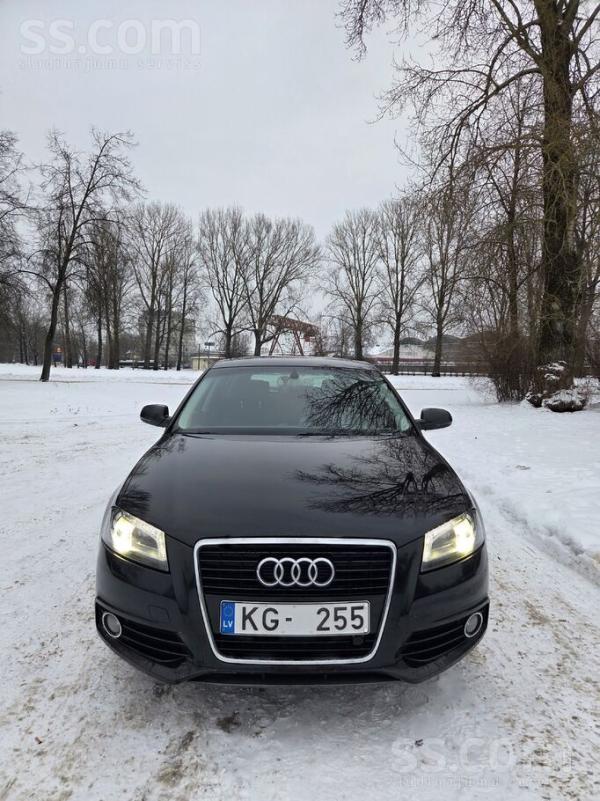 Black Audi A3 2011 in Riga, with an engine capacity of 1.60 L and mileage of 212 thousand km for 6500 €, photo 6 on AUTOMOTO.COM.LV