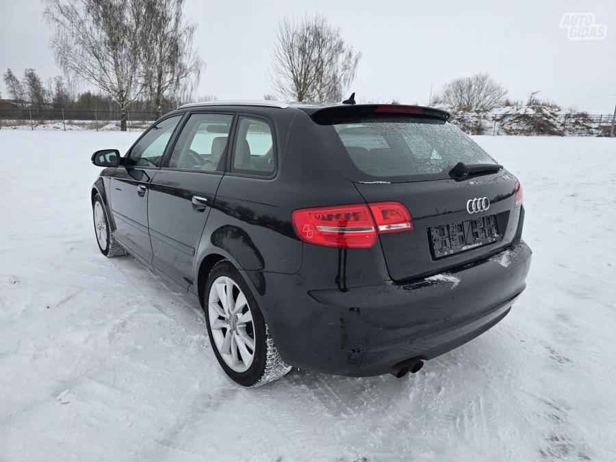 Black Audi A3 2011 in Marijampole, with an engine capacity of 1.40 L and mileage of 184 thousand km for 5500 €, photo 4 on AUTOMOTO.COM.LV