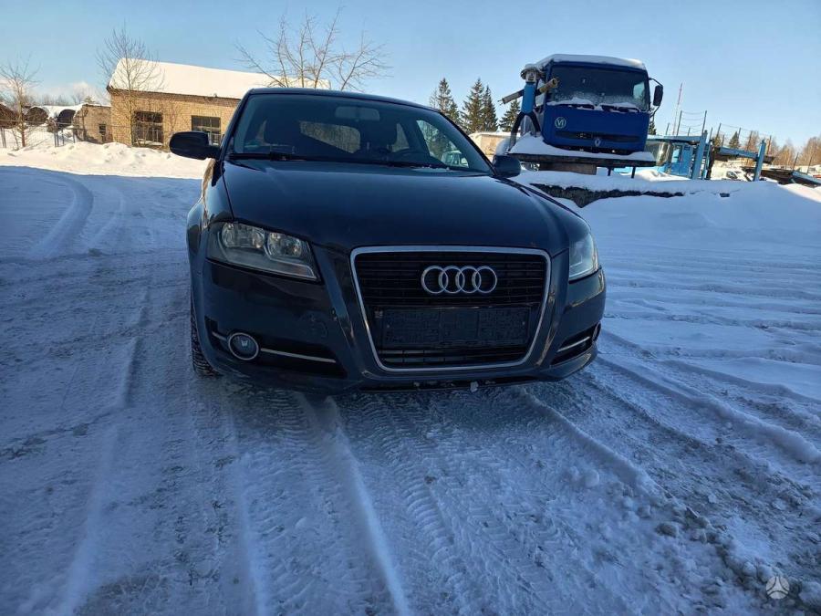 Black Audi A3 2011 in Rokiskis, with an engine capacity of 1.97 L and mileage of 204 thousand km for 2950 €, photo 3 on AUTOMOTO.COM.LV