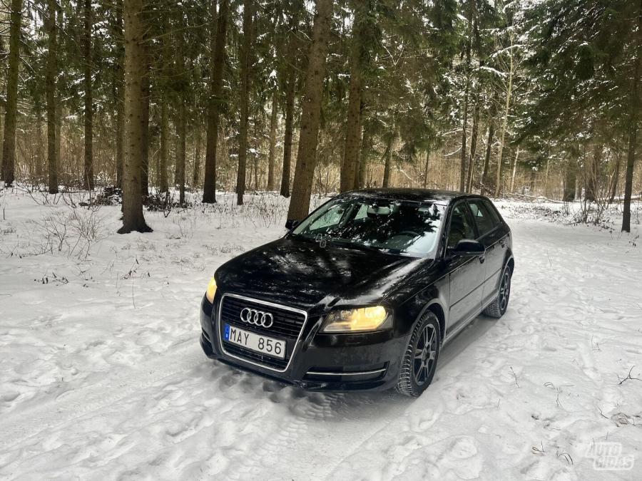 Melns Audi A3 2011 Šauļi, ar dzinēja tilpumu 1.60 L un nobraukumu 269 tūkst. km par 3600 €, foto 5 vietnē AUTOMOTO.COM.LV