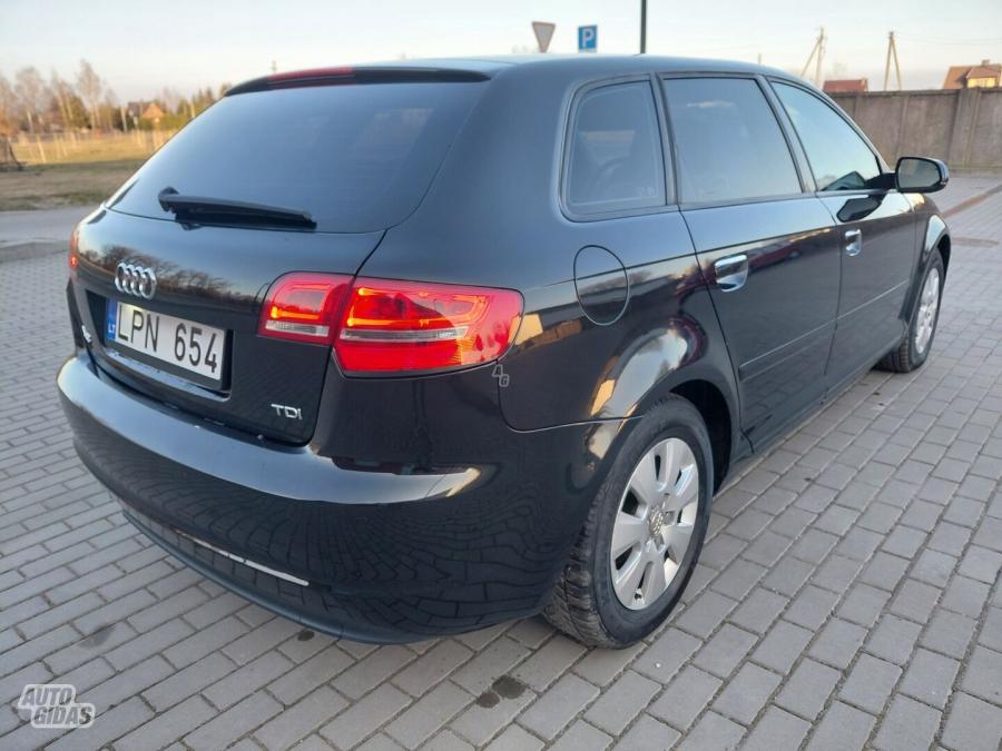 Melns Audi A3 2011 Vilkaviškis, ar dzinēja tilpumu 1.60 L un nobraukumu 363 tūkst. km par 4450 €, foto 6 vietnē AUTOMOTO.COM.LV