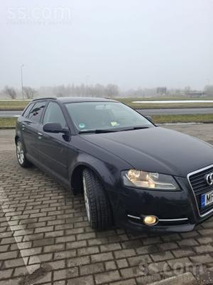 Black Audi A3 2011 in Liepaja, with an engine capacity of 2.00 L and mileage of 324 thousand km for 4390 €, photo  on AUTOMOTO.COM.LV