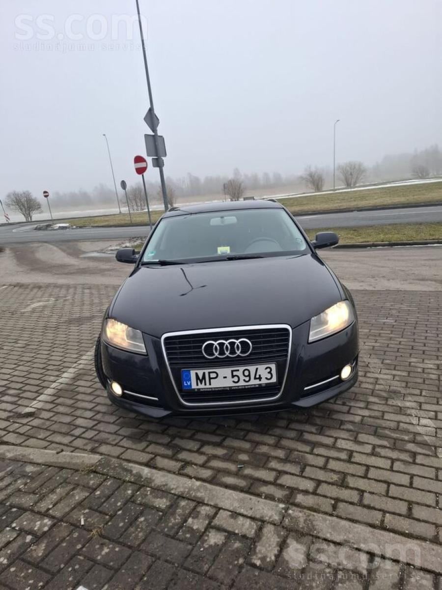 Black Audi A3 2011 in Liepaja, with an engine capacity of 2.00 L and mileage of 324 thousand km for 4390 €, photo 2 on AUTOMOTO.COM.LV