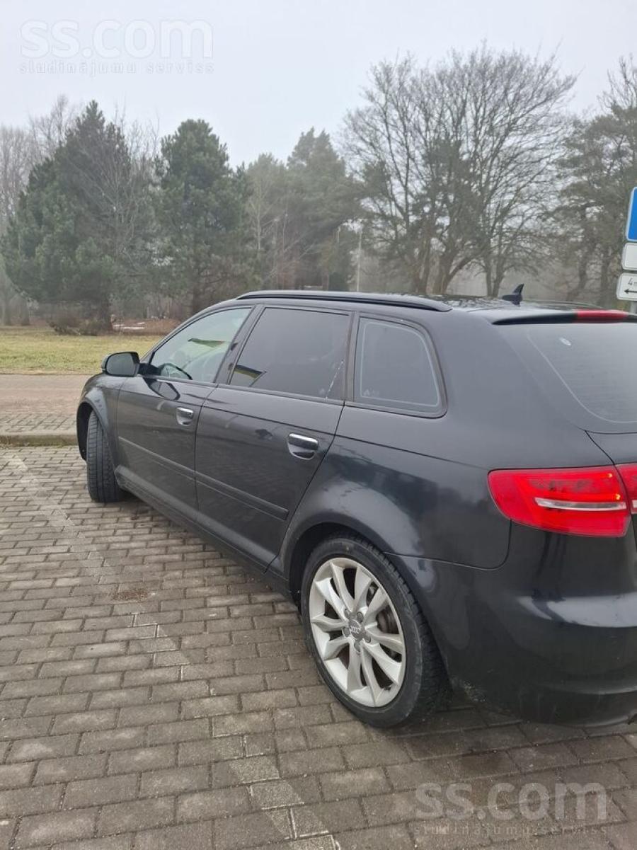 Black Audi A3 2011 in Liepaja, with an engine capacity of 2.00 L and mileage of 324 thousand km for 4390 €, photo 4 on AUTOMOTO.COM.LV