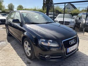 Black Audi A3 2011 in Vilnius, with an engine capacity of 2.00 L and mileage of 296 thousand km for 4200 €, photo 3 on AUTOMOTO.COM.LV