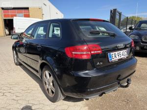Black Audi A3 2011 in Vilnius, with an engine capacity of 2.00 L and mileage of 296 thousand km for 4200 €, photo 9 on AUTOMOTO.COM.LV