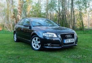 Melns Audi A3 2011 Tallina, ar dzinēja tilpumu 1.60 L un nobraukumu 321 tūkst. km par 6990 €, foto  vietnē AUTOMOTO.COM.LV